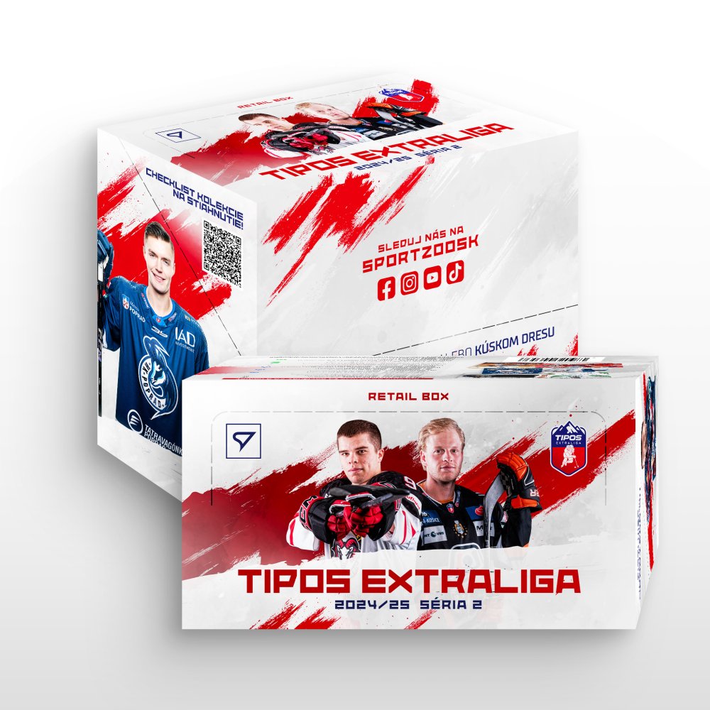 Retail box Tipos extraliga 2024/25 – Series 2 :: SportZoo