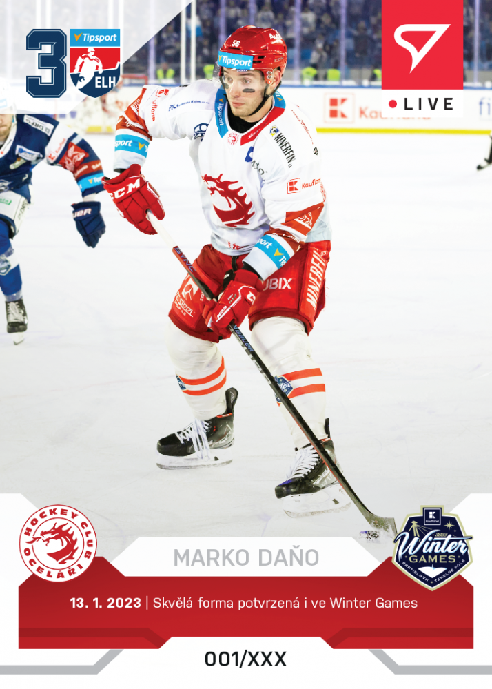 L-071 Marko Daňo TELH 2022/23 LIVE :: SportZoo