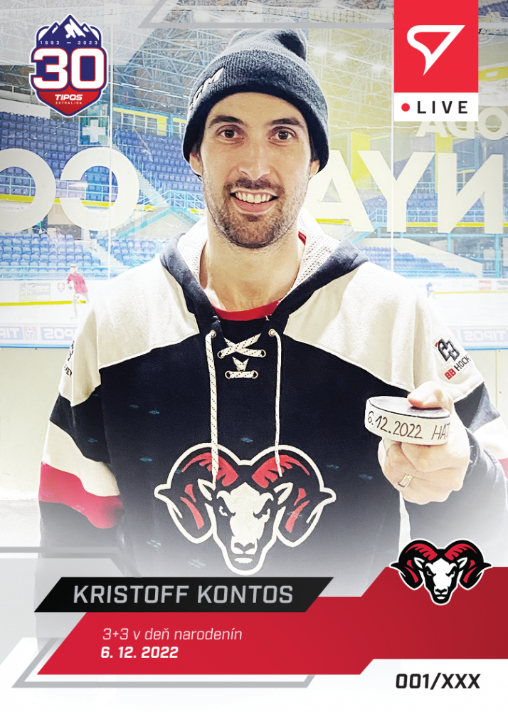 L-043 Kristoff Kontos TEL 2022/23 LIVE :: SportZoo
