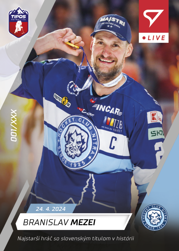 L-47 Branislav Mezei TEL 2023/24 LIVE :: SportZoo