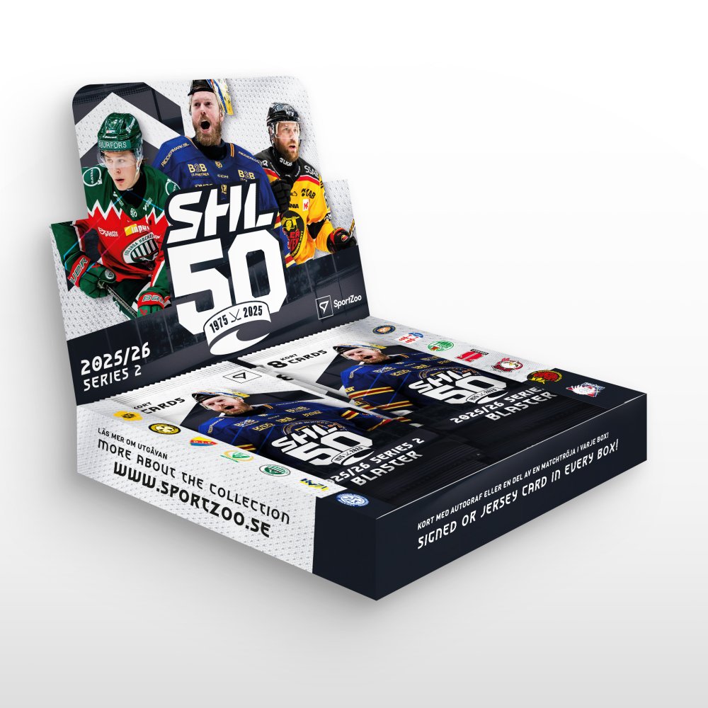 Blaster box - Hockey Trading Cards SportZoo SHL 2025/26 - Series 2 ...