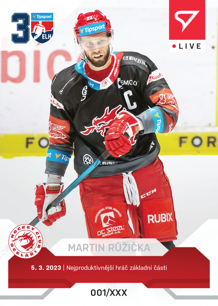 L-100 Martin Růžička TELH 2022/23 LIVE :: SportZoo
