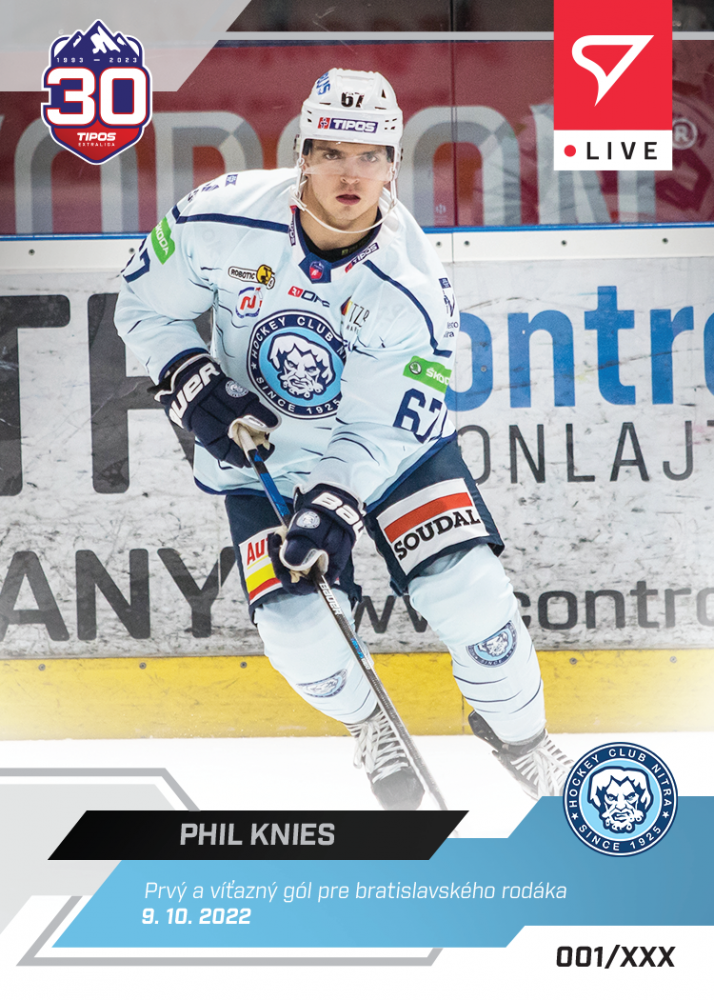 L-016 Phil Knies TEL 2022/23 LIVE :: SportZoo