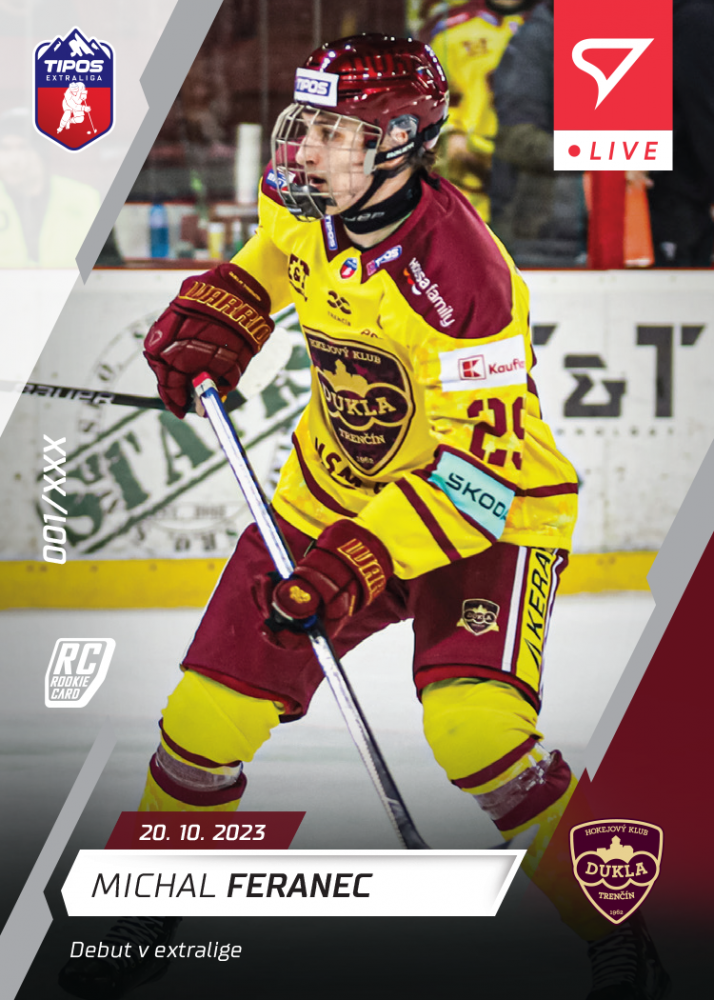 L-10 SADA Michal Feranec TEL 2023/24 LIVE + HOLDER :: SportZoo