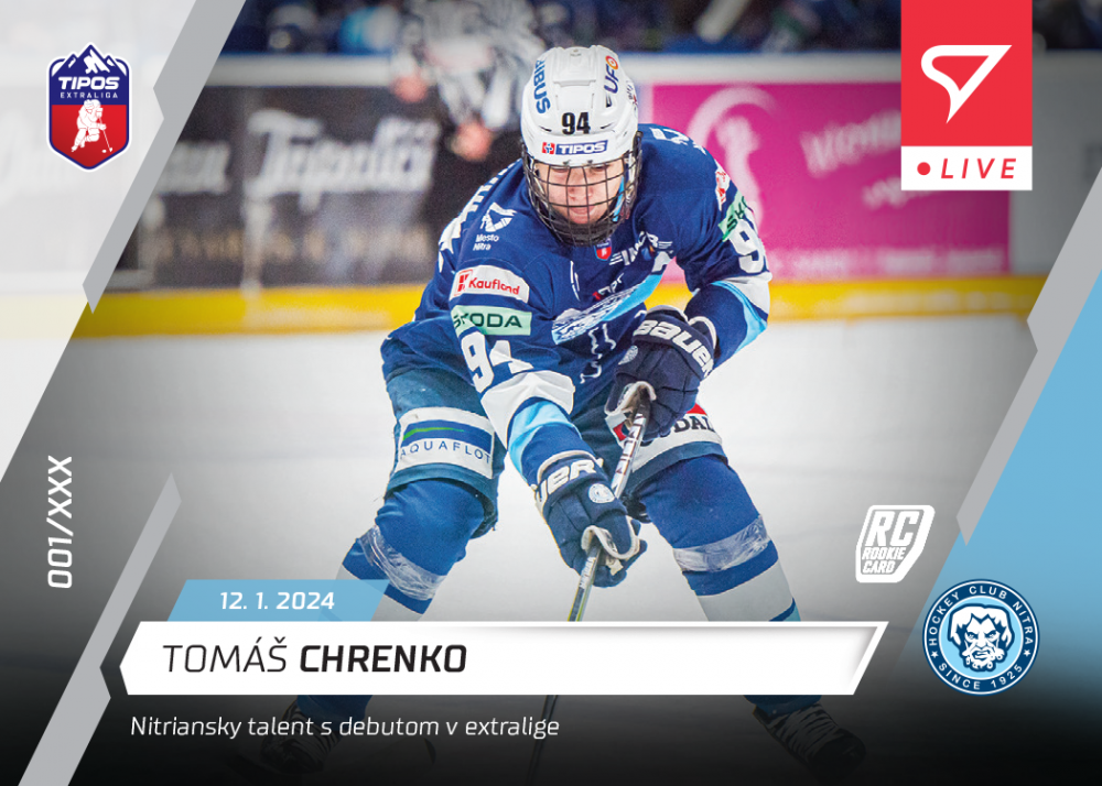 L-18 Tomáš Chrenko TEL 2023/24 LIVE :: SportZoo