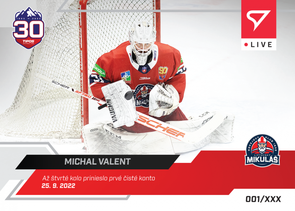 L-011 Michal Valent TEL 2022/23 LIVE :: SportZoo