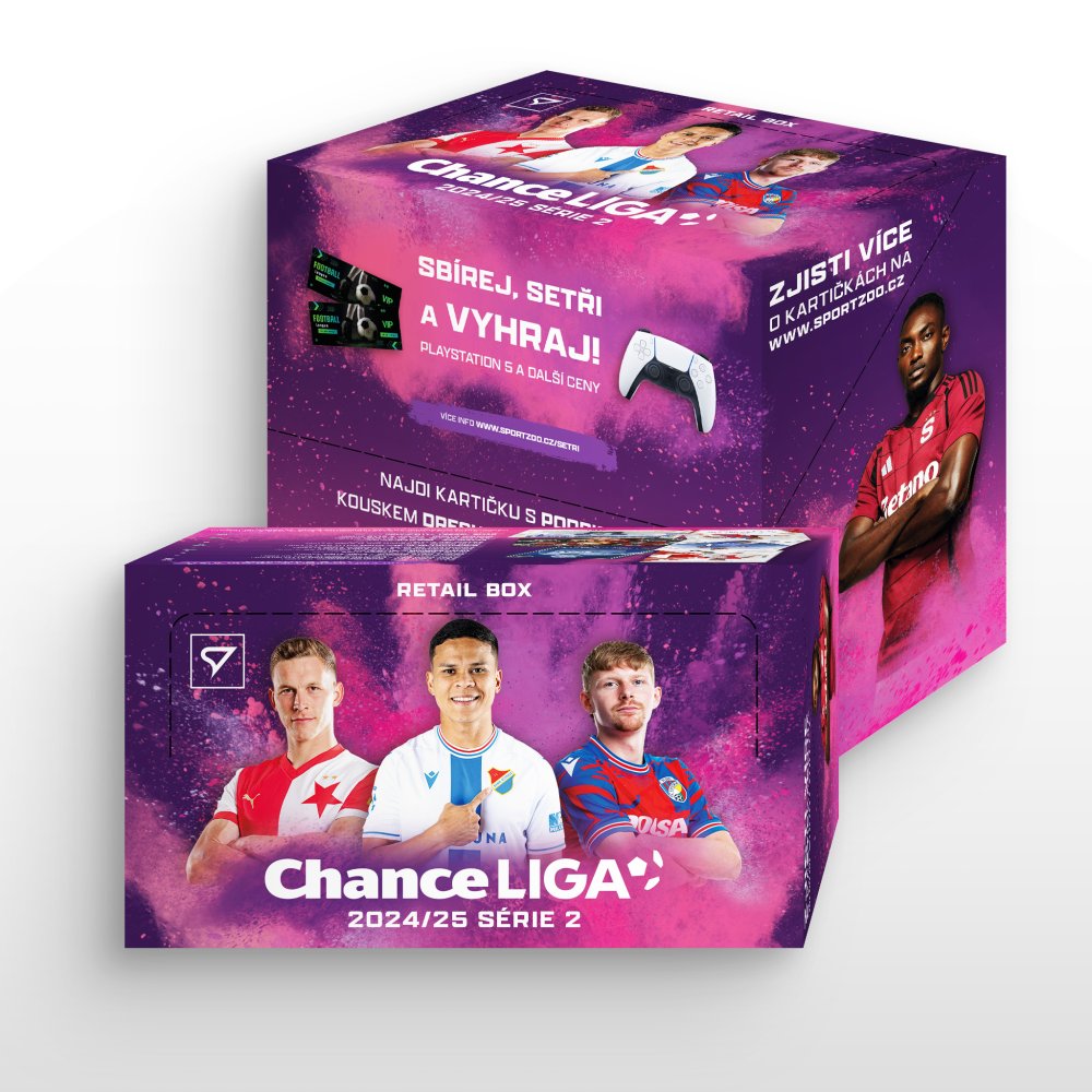 Retail box Chance Liga 2024/25 – 2. series :: SportZoo