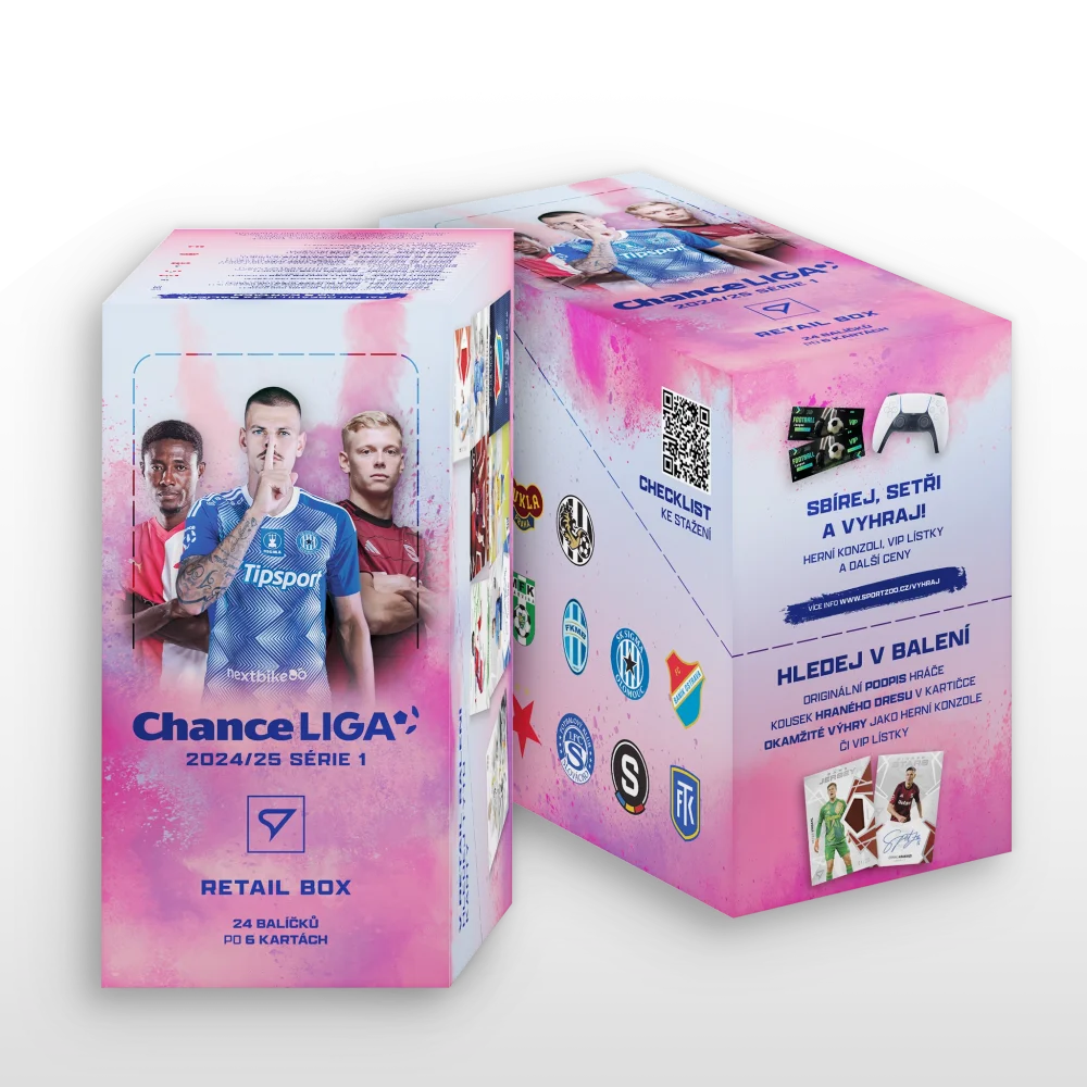 Retail box of Chance Liga 2024/25 – Series 1 :: SportZoo