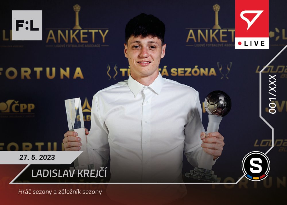 L-121 Ladislav Krejčí FORTUNA:LIGA 2022/23 LIVE :: SportZoo