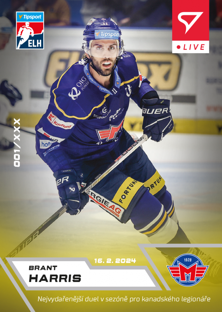 L-52 Brant Harris TELH 2023/24 LIVE :: SportZoo