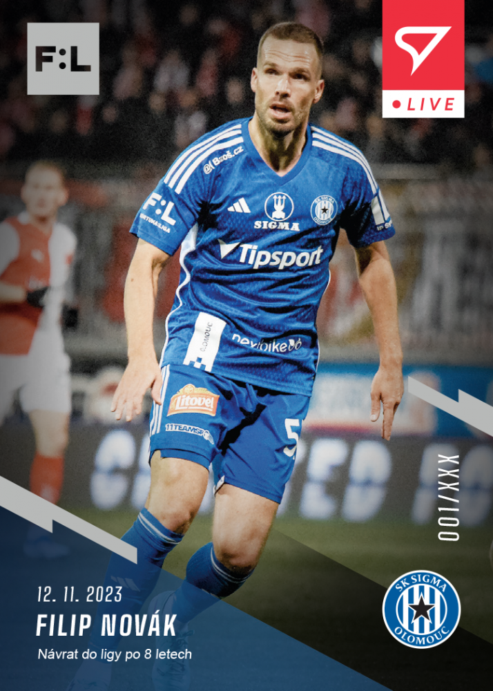 L-19 Filip Novák FORTUNA:LIGA 2023/24 LIVE :: SportZoo