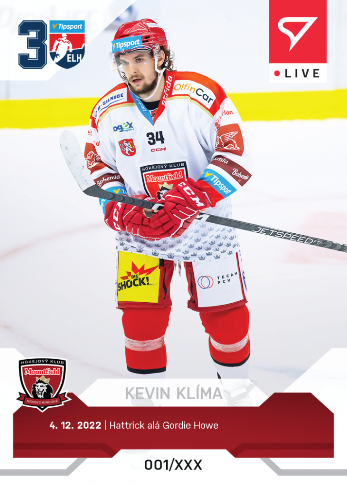L-044 Kevin Klíma TELH 2022/23 LIVE :: SportZoo