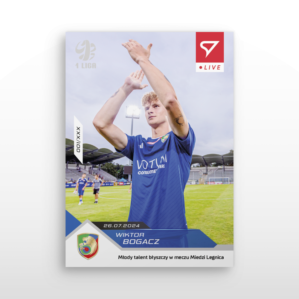 L- 03 Wiktor Bogacz Betclic 1 Liga 2024/25 LIVE :: SportZoo