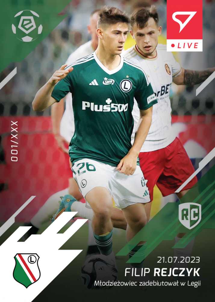 L-01 Filip Rejczyk PKO Bank Polski Ekstraklasa 2023/24 LIVE :: SportZoo
