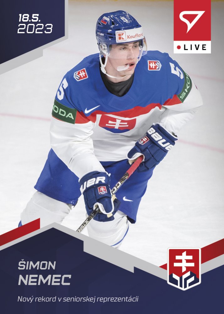 L-09 Šimon Nemec Hockey Slovakia 2023 LIVE :: SportZoo
