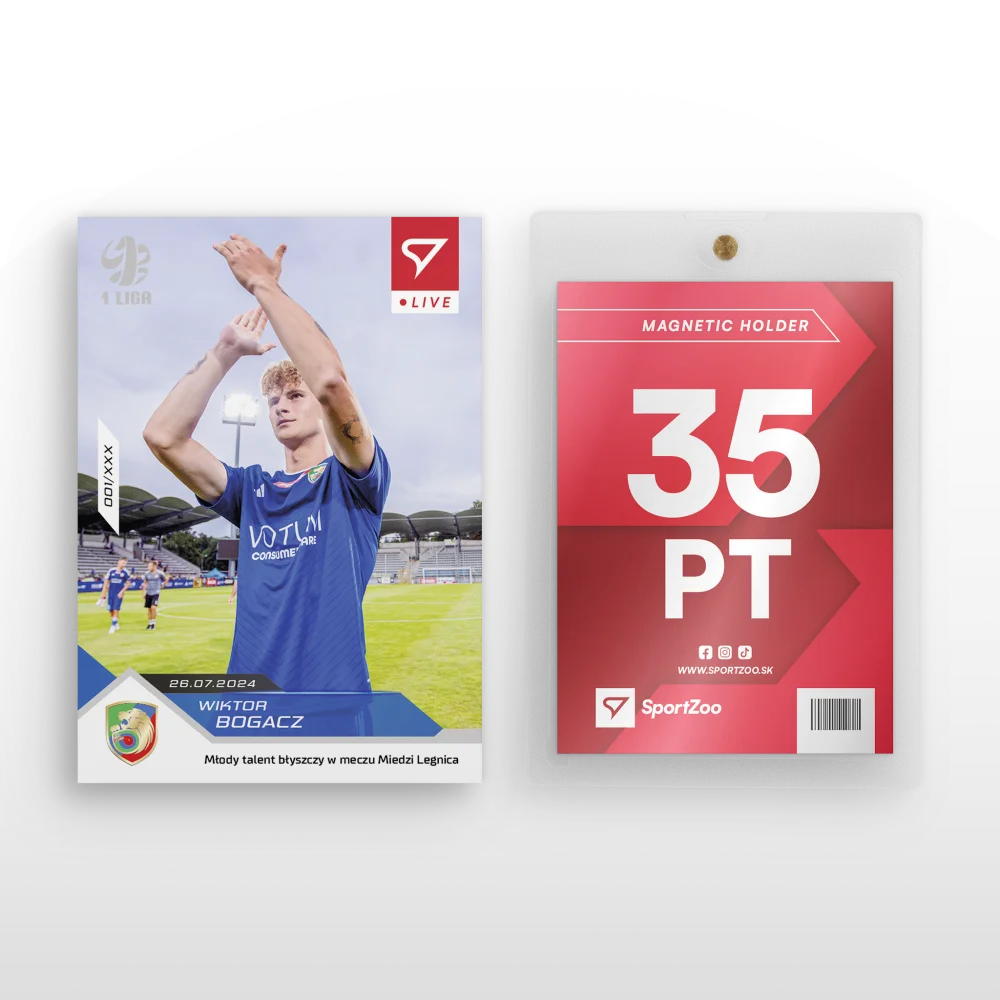 L-03 ZESTAW Wiktor Bogacz Betclic 1 Liga 2024/25 LIVE + UCHWYT :: SportZoo