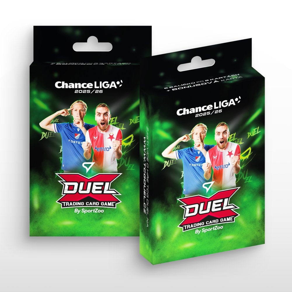 Booster box - fotbalové kartičky SportZoo Chance Liga 2025/26 Duel ...