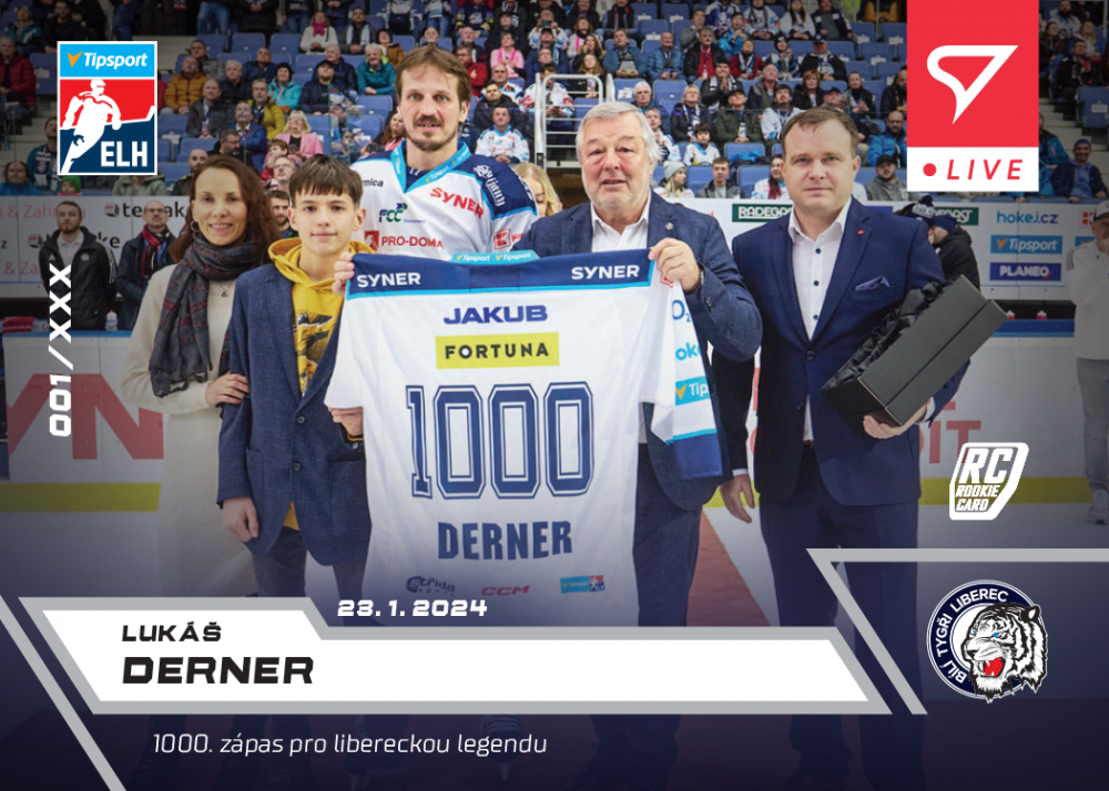 L-44 Lukáš Derner TELH 2023/24 LIVE :: SportZoo