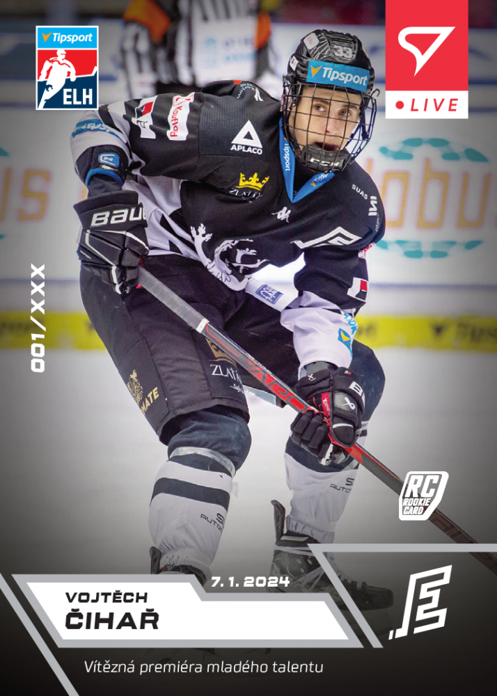 L-40 Vojtěch Čihař TELH 2023/24 LIVE :: SportZoo