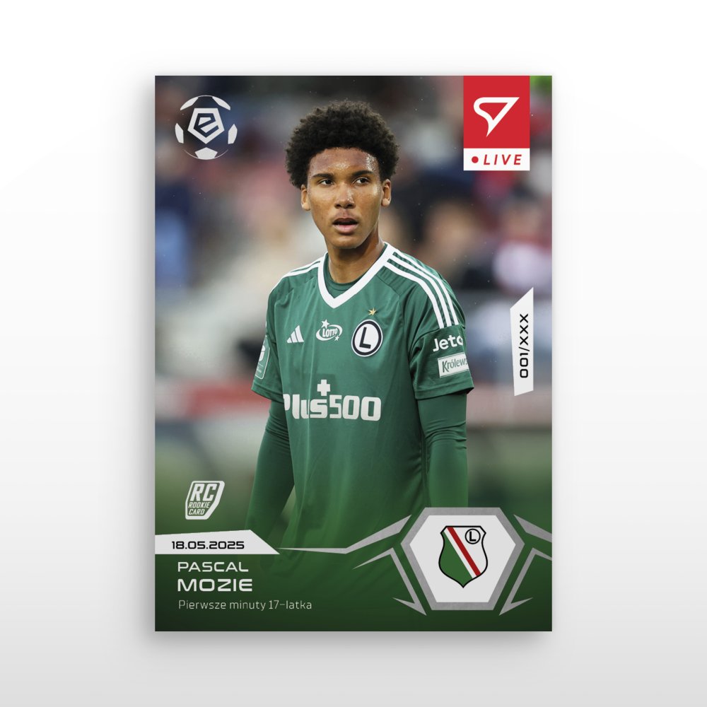 L-76 Pascal Mozie PKO BP Ekstraklasa 2024/25 LIVE :: SportZoo