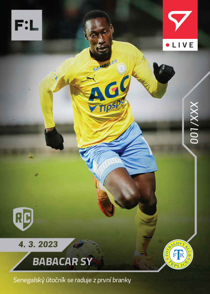 L-077 Babacar Sy FORTUNA:LIGA 2022/23 LIVE :: SportZoo